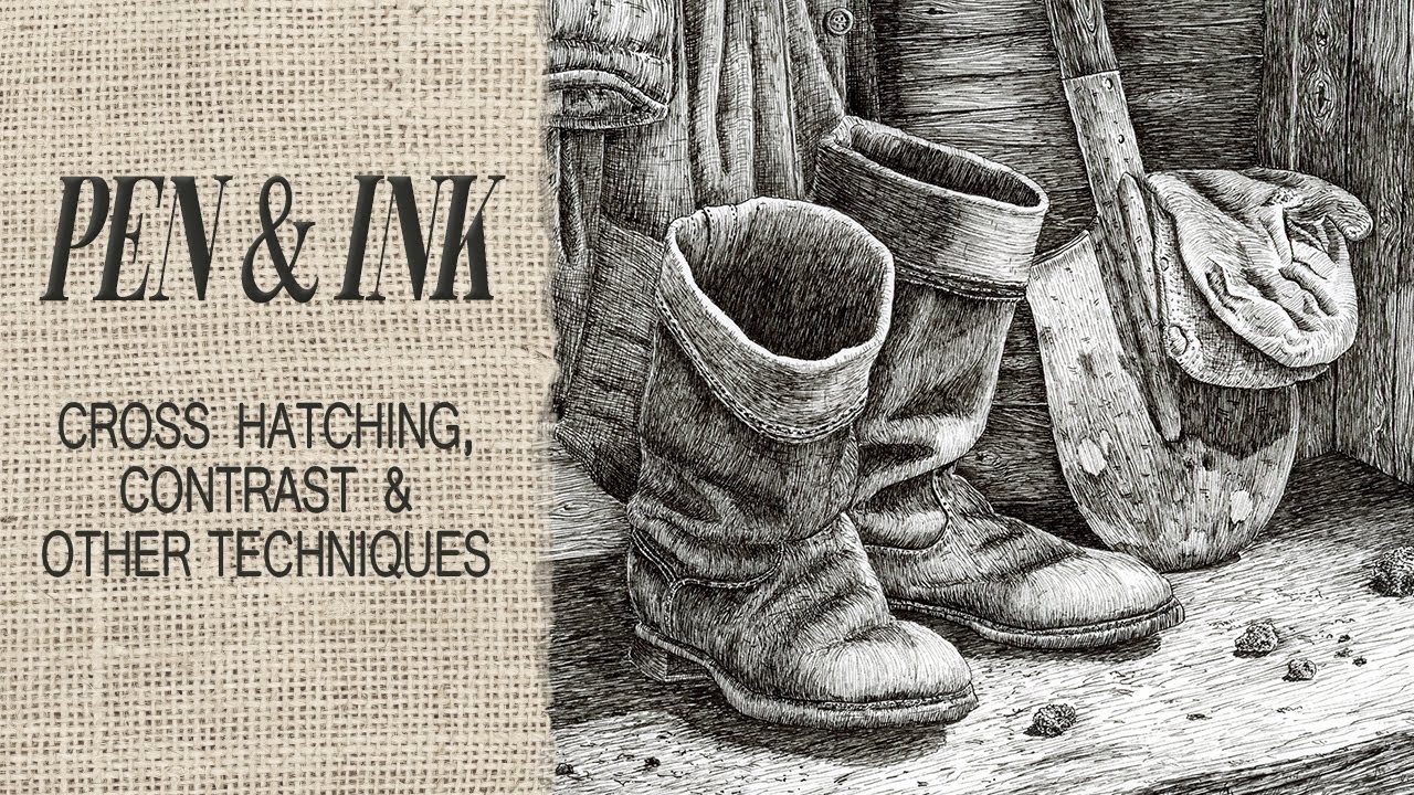 Mastering Pen & Ink Techniques: The Complete Guide - YouTube