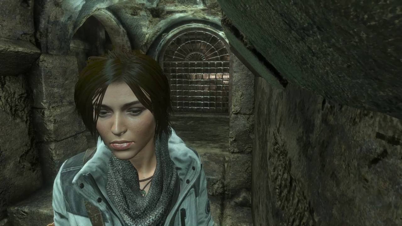 Lara's new face has scars - Rise of the Tomb Raider - YouTube