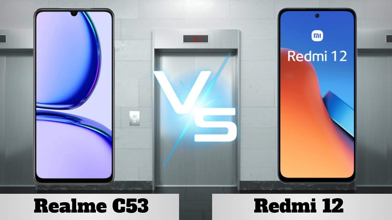 Realme C53 vs Xiaomi Redmi 12 - YouTube