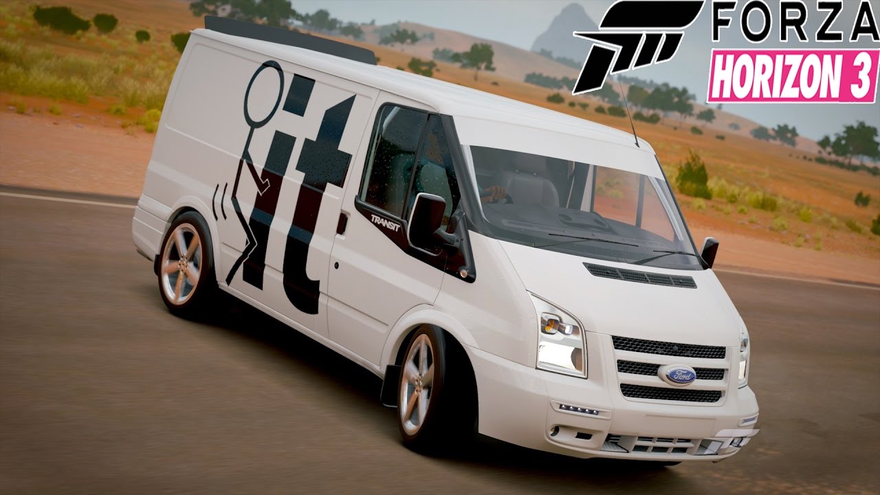 ДРИФТ-МАРШРУТКА | FORD TRANSIT DRIFT - 1000 + л.с. | FORZA HORIZON 3 ...