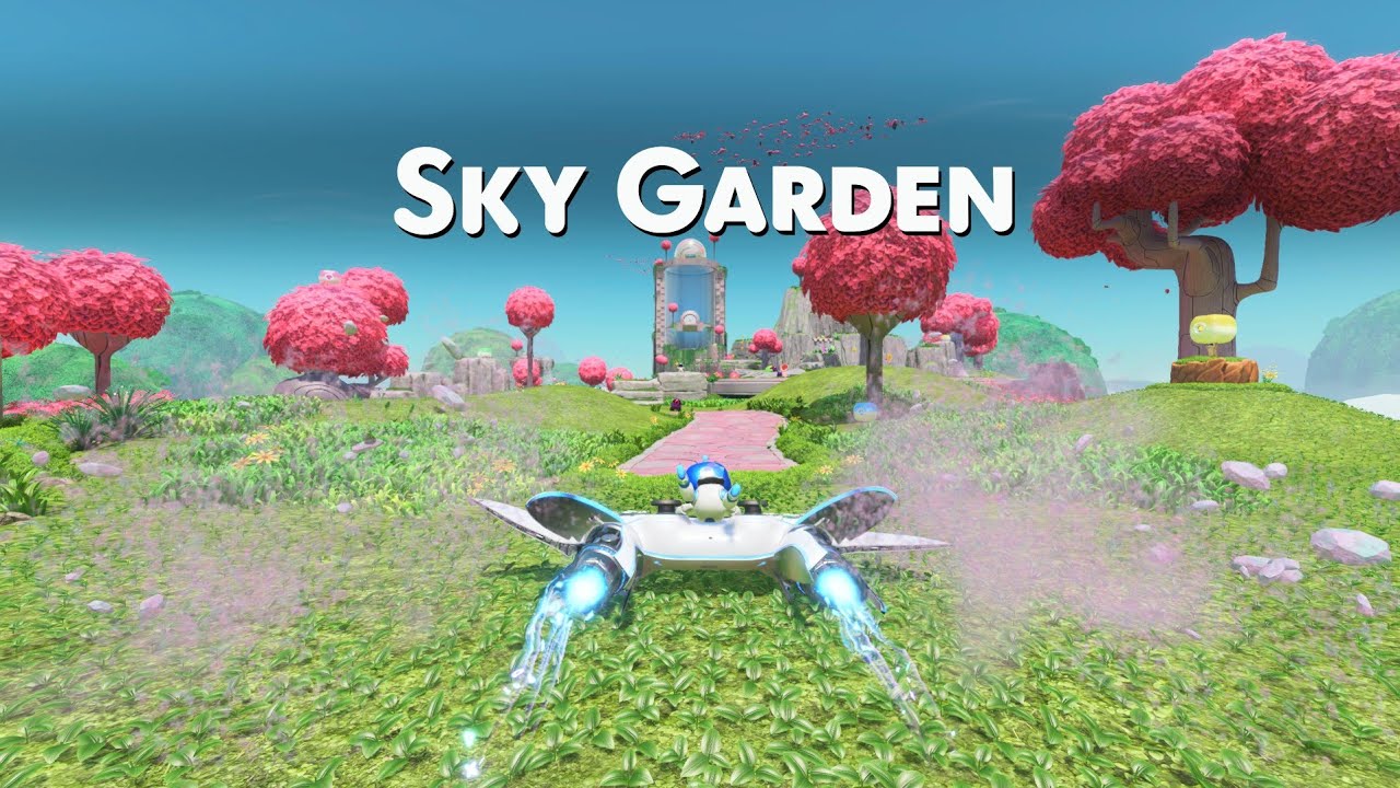ASTRO BOT SKY GARDEN GAMEPLAY 4K 60FPS - YouTube