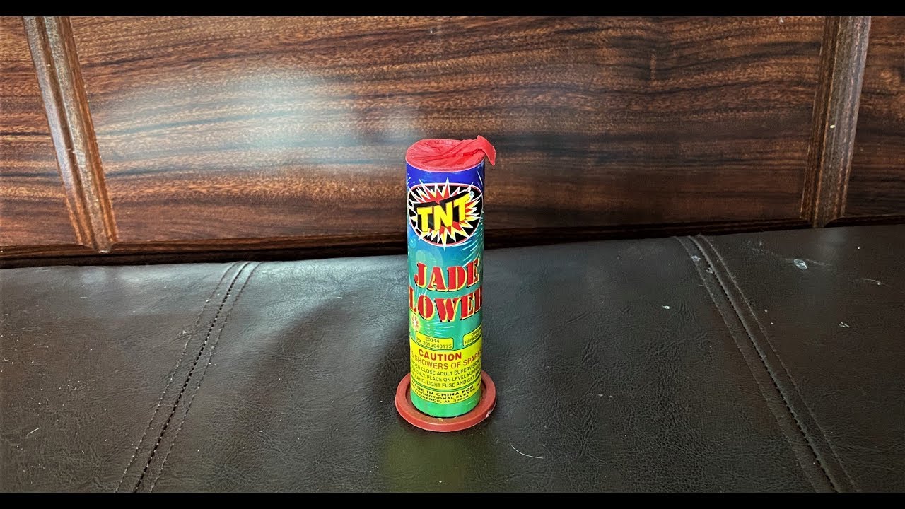 TNT Fireworks - Small Jade Flower - YouTube