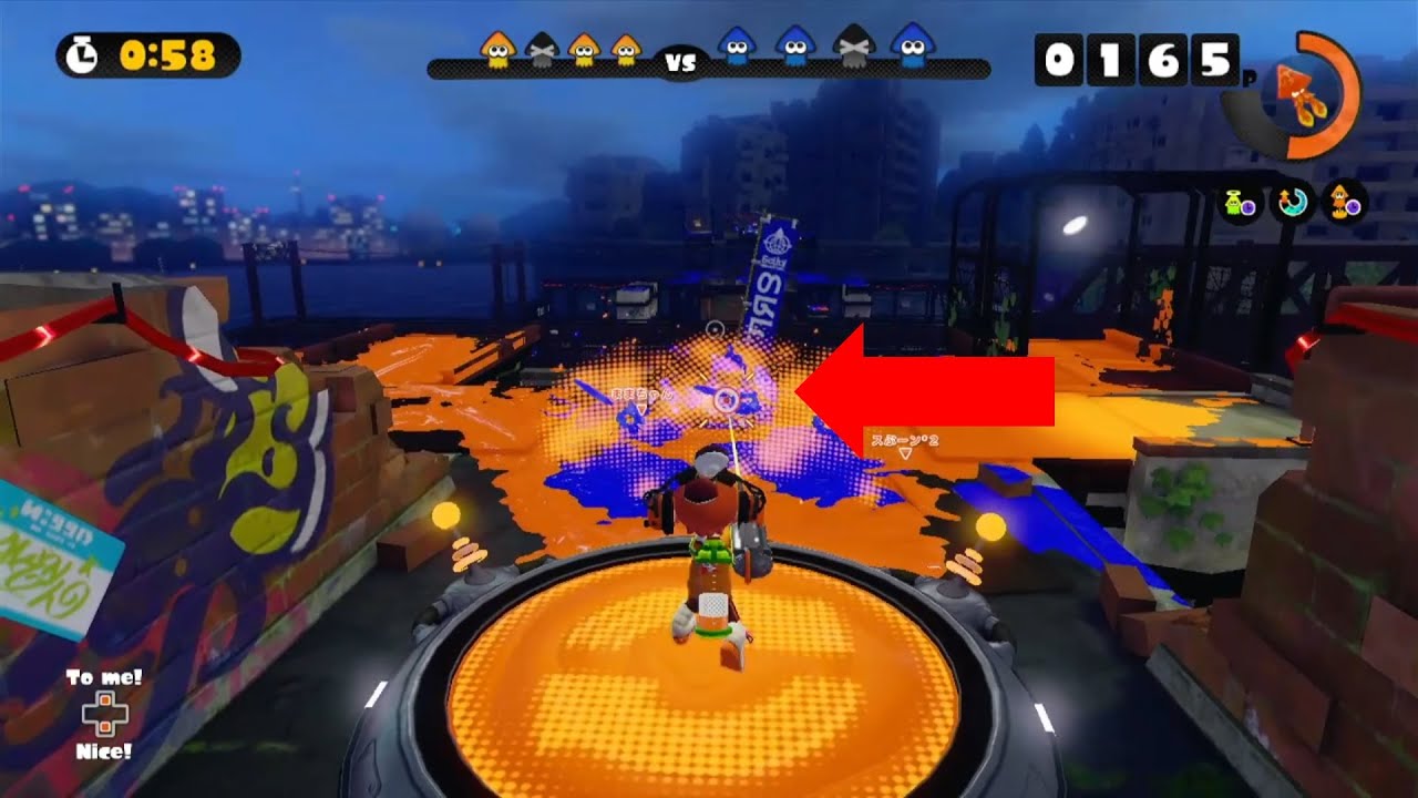 Splatoon 1 Turf War but it's hacked - YouTube