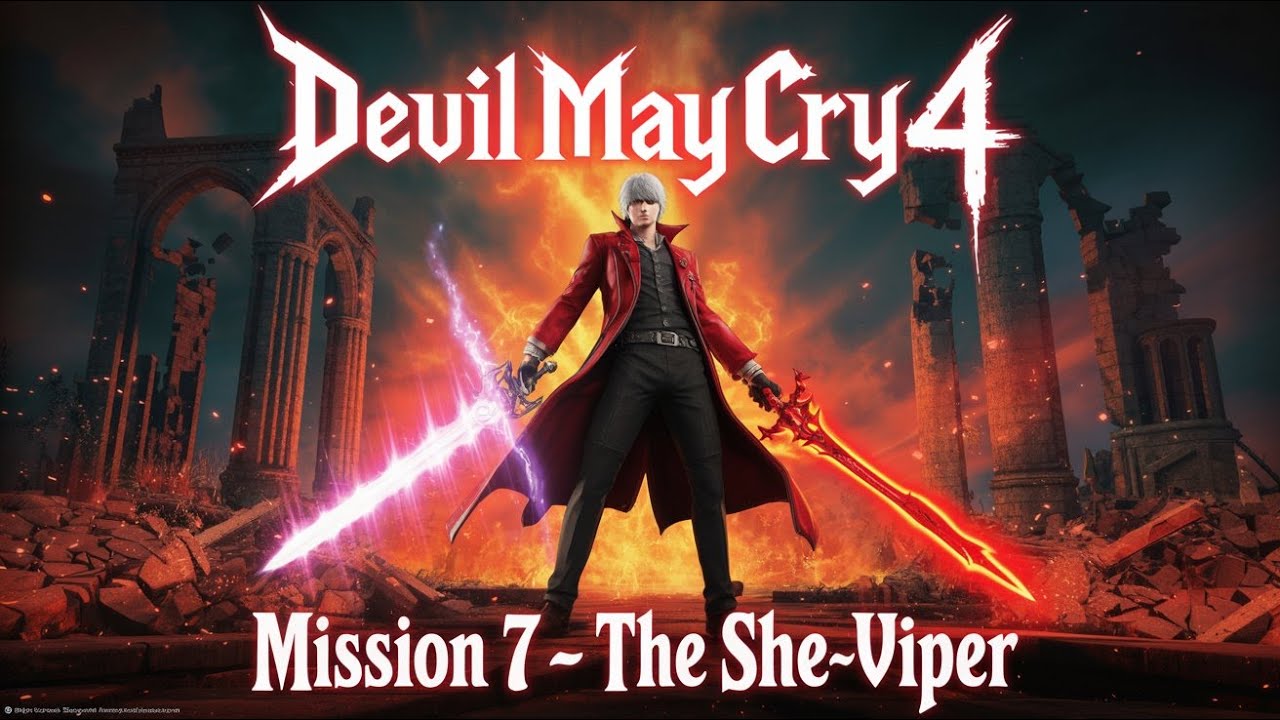 Devil May Cry 4 – Mission 7: The She-Viper #dante #devilmaycry #nero # ...