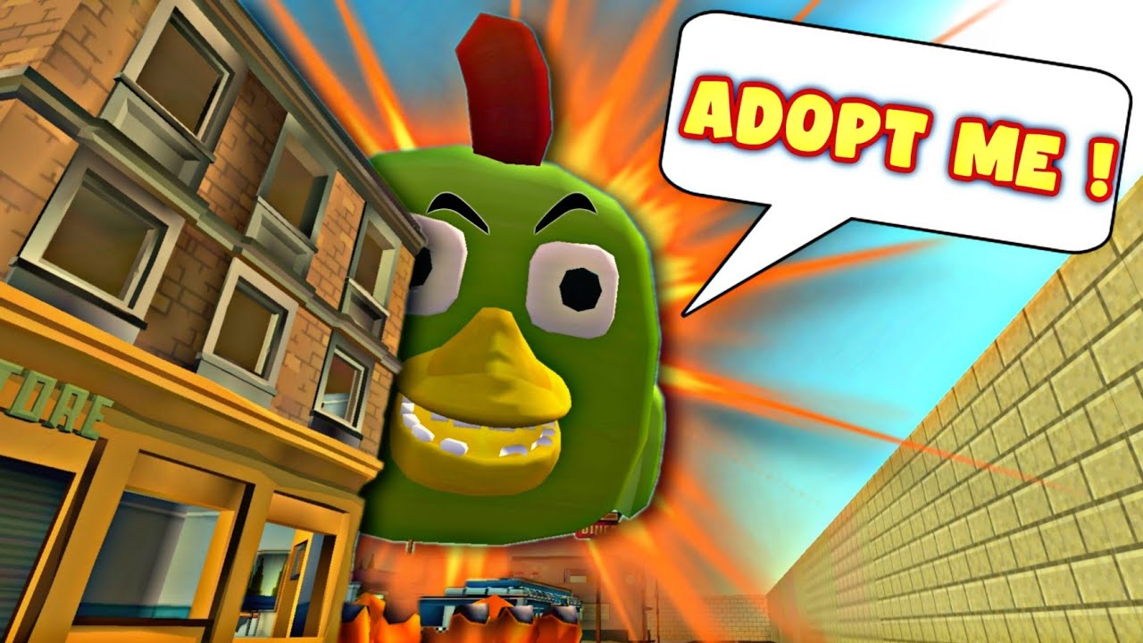 Adopt Me || God Zombie Chicken || in Chicken Gun || Short Movie # ...