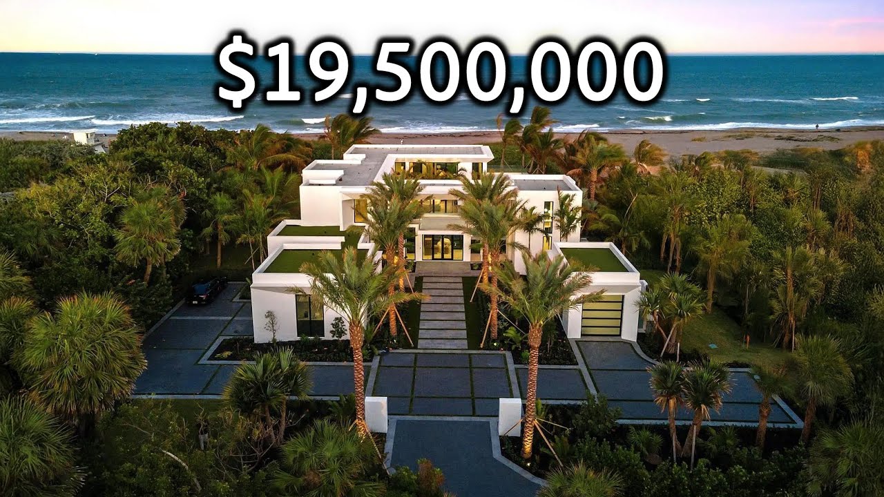 INSIDE a $20,000,000 OCEANFRONT MANSION in Jupiter Island, FL | Luxury ...