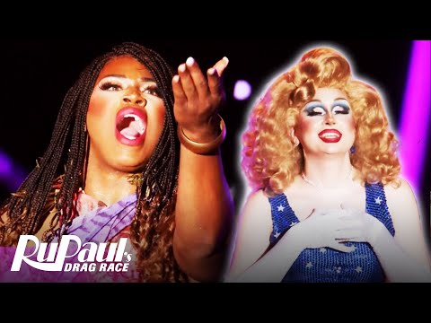 June Jambalaya & Maddy Morphosis Lip Sync To “I Love It” By Kylie Minogue 👑 RuPaul’s Drag Race