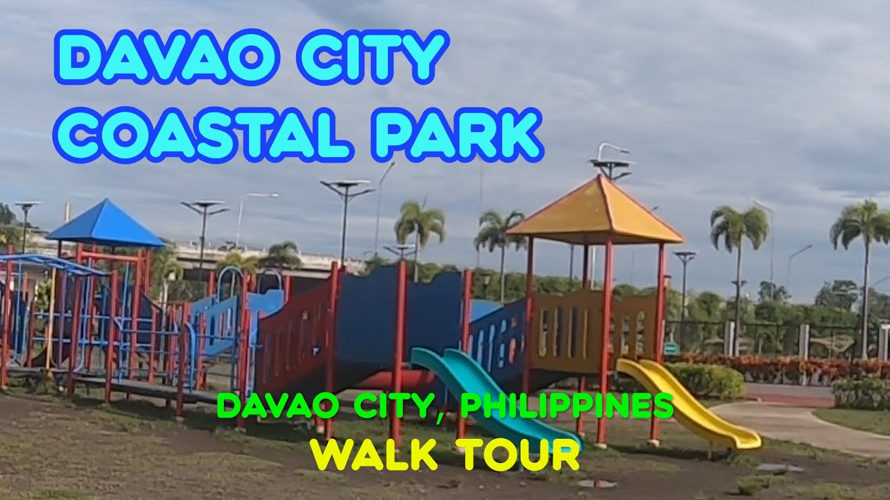 Inside Walk Tour to Davao City Coastal Park at Talomo, Davao City ...