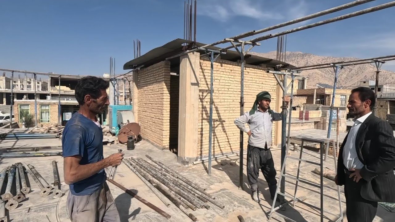 In village and nomadic areas of Iran, construction in the form of ...