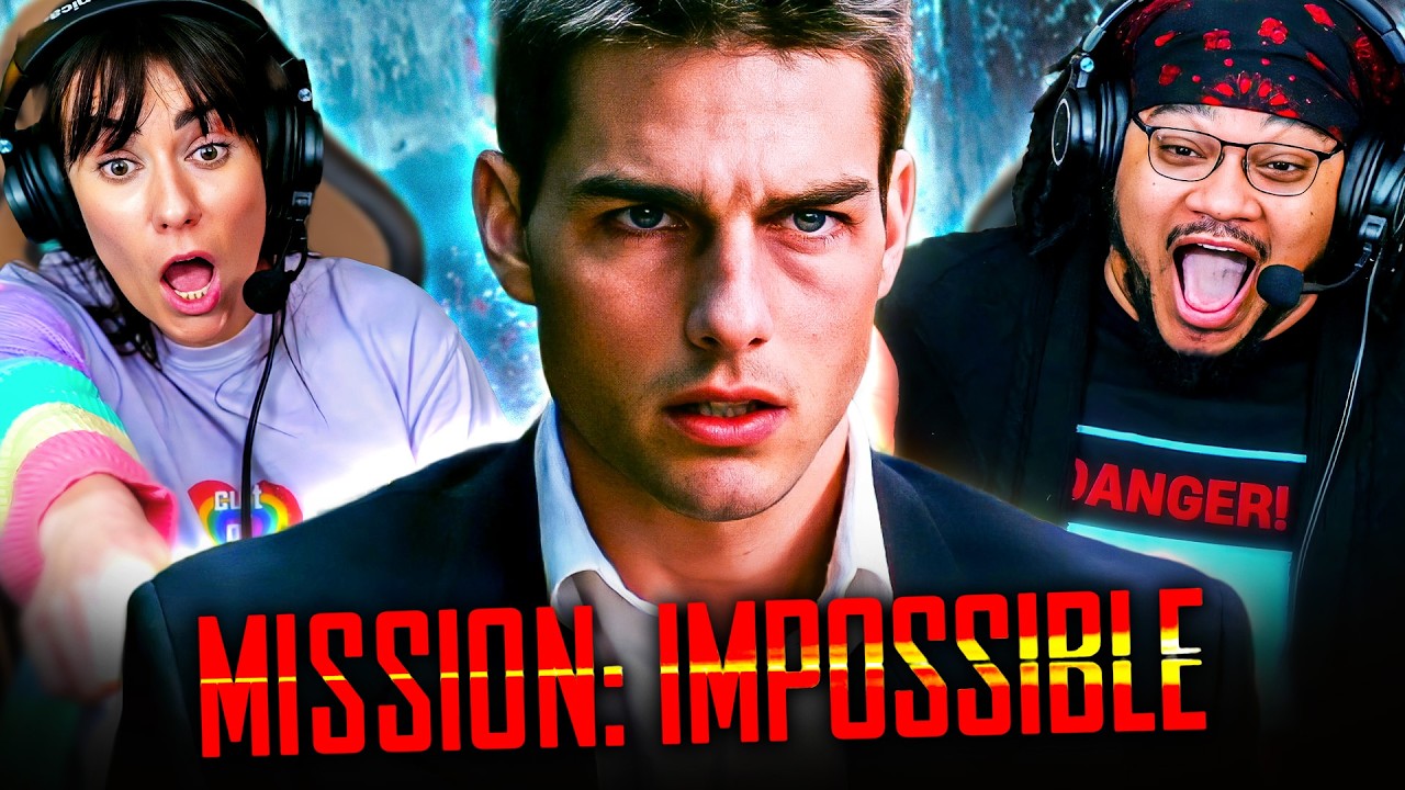 MISSION: IMPOSSIBLE (1996) IS FANTASTIC!! MOVIE REACTION!! First Time ...