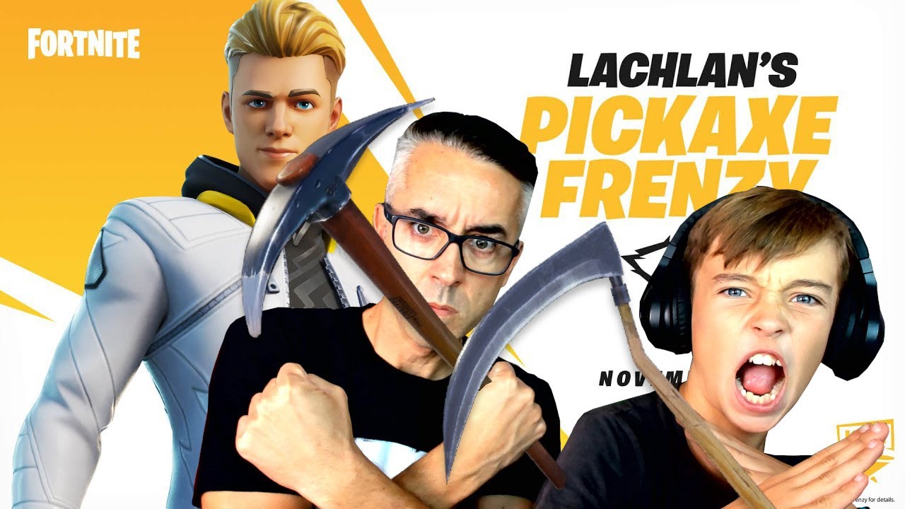 COPA LACHLAN PICKAXE FREENZY!! - YouTube