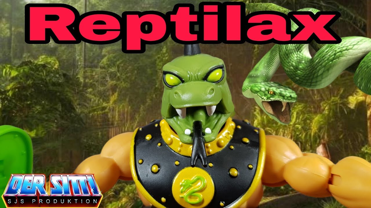 Motu Origins Snake Men Reptilax Unboxing / Masters of the Universe ...