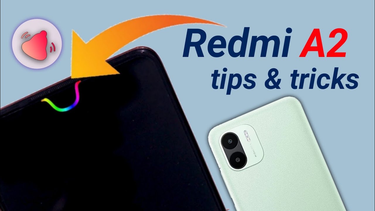 Redmi A2 Enable LED Notification Light | Redmi A2 tips and tricks - YouTube