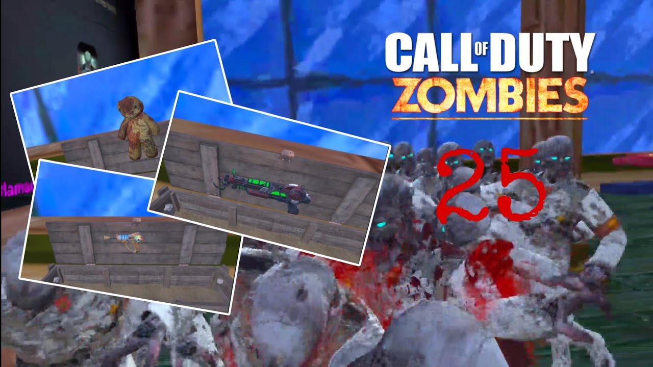Getting To Round 25 In Call Of Duty Zombies Krusty Krab (Contractors VR ...