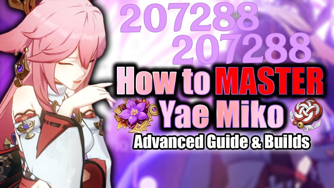 BEST Yae Miko BUILD & DETAILED GUIDE! EM vs Atk, Weapons, Artifacts ...