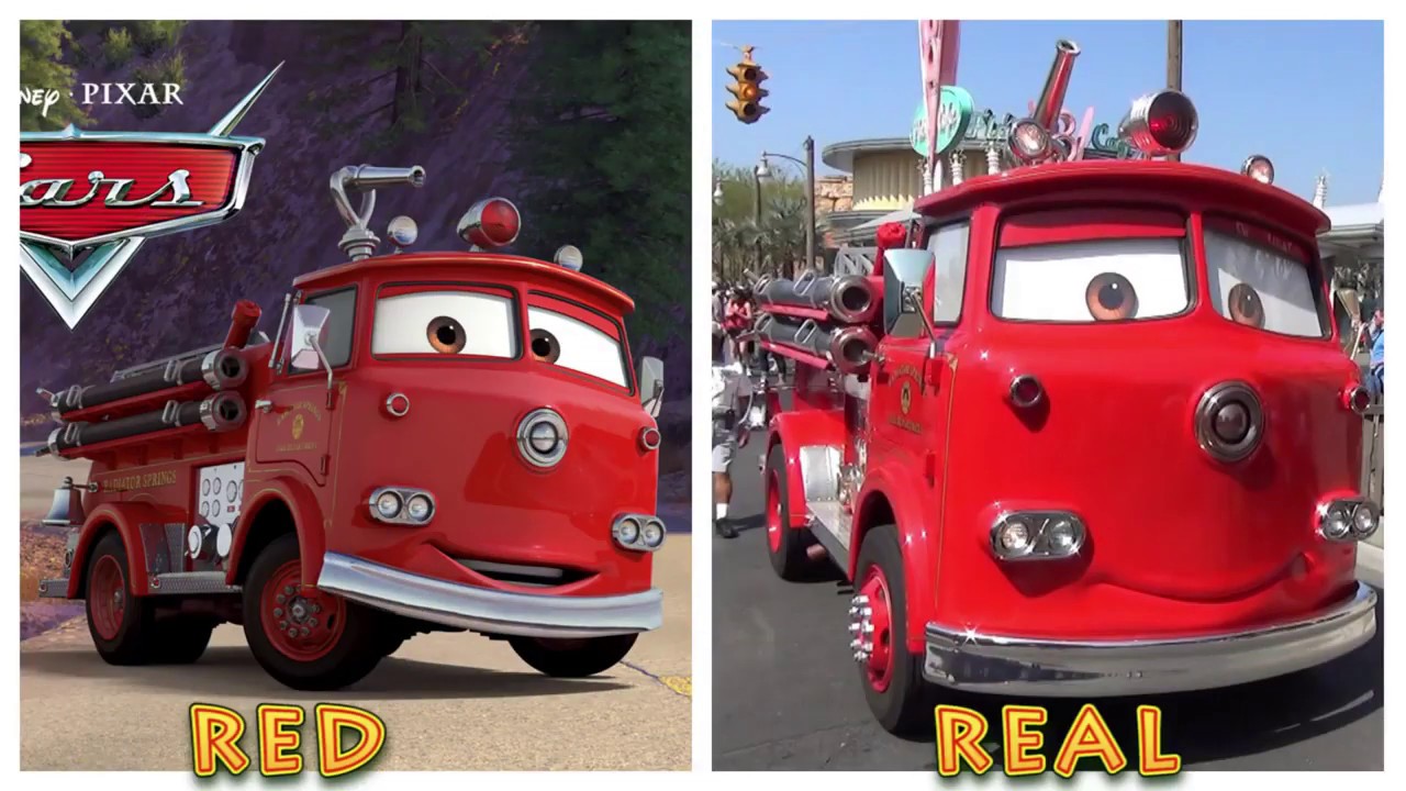 Carros Personagens na vida real - Cars Characters in Real Life - YouTube