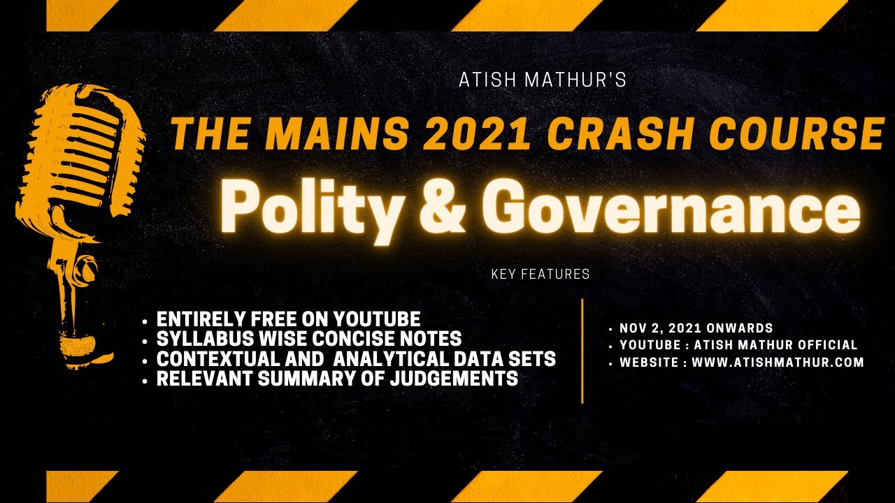 UPSC Polity Mains Crash Course | Theme 4 | PYQ Analysis - YouTube