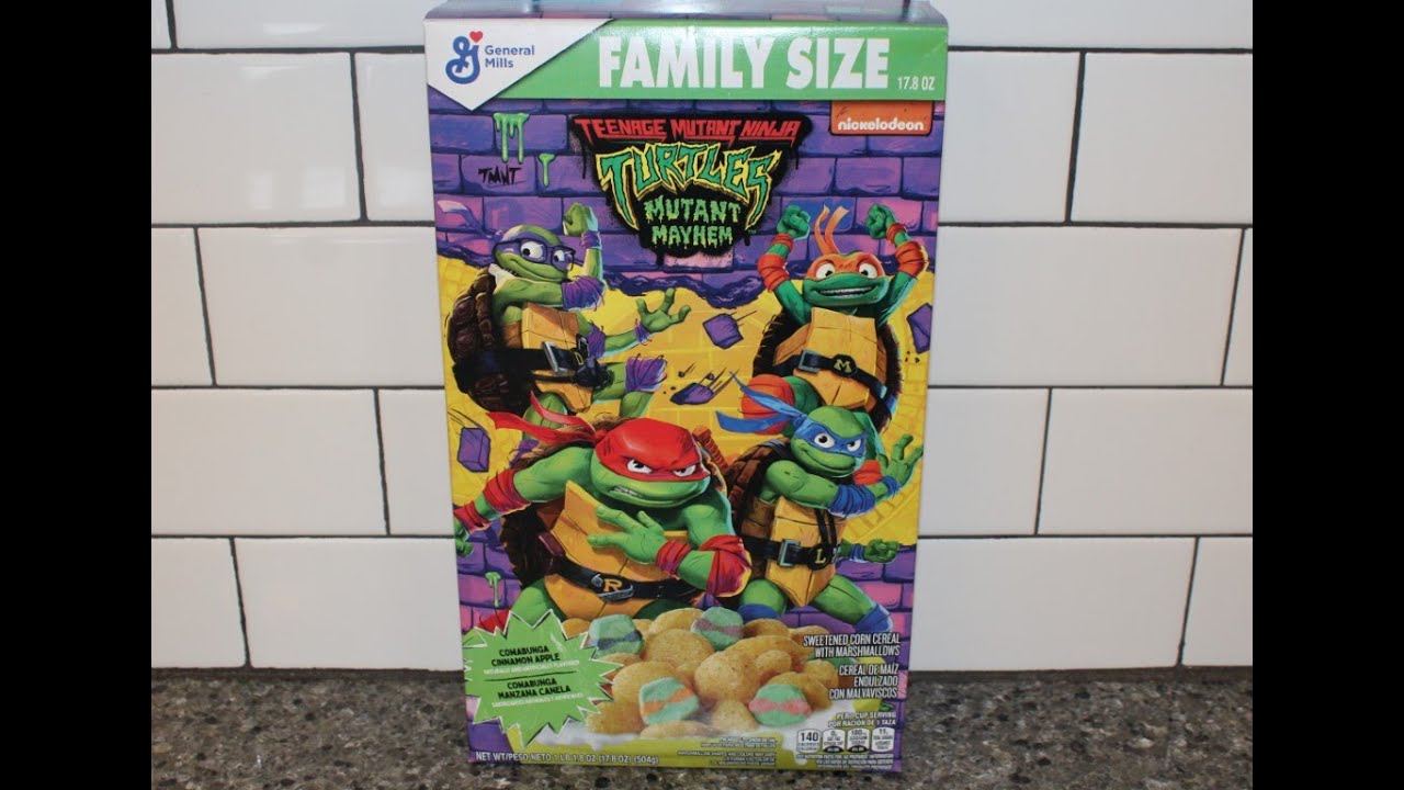 Teenage Mutant Ninja Turtles Mutant Mayhem Cowabunga Cinnamon Apple ...