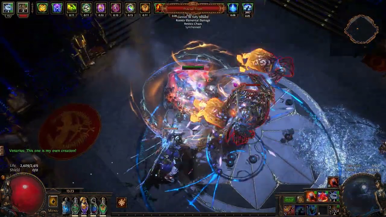 Poe 3.18 Scion Arcane cloak EOW VS Uber Cortex - YouTube