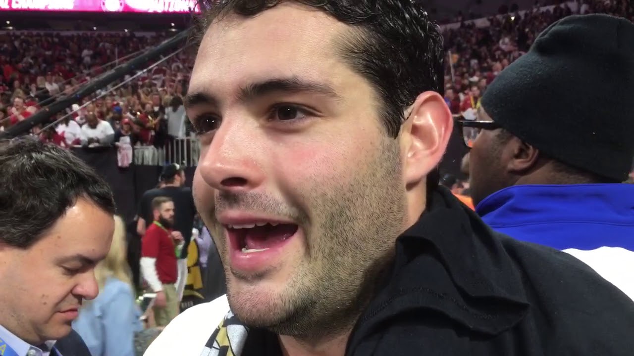 1/8: ANDY PAPPANASTOS Post Game National Championship - YouTube