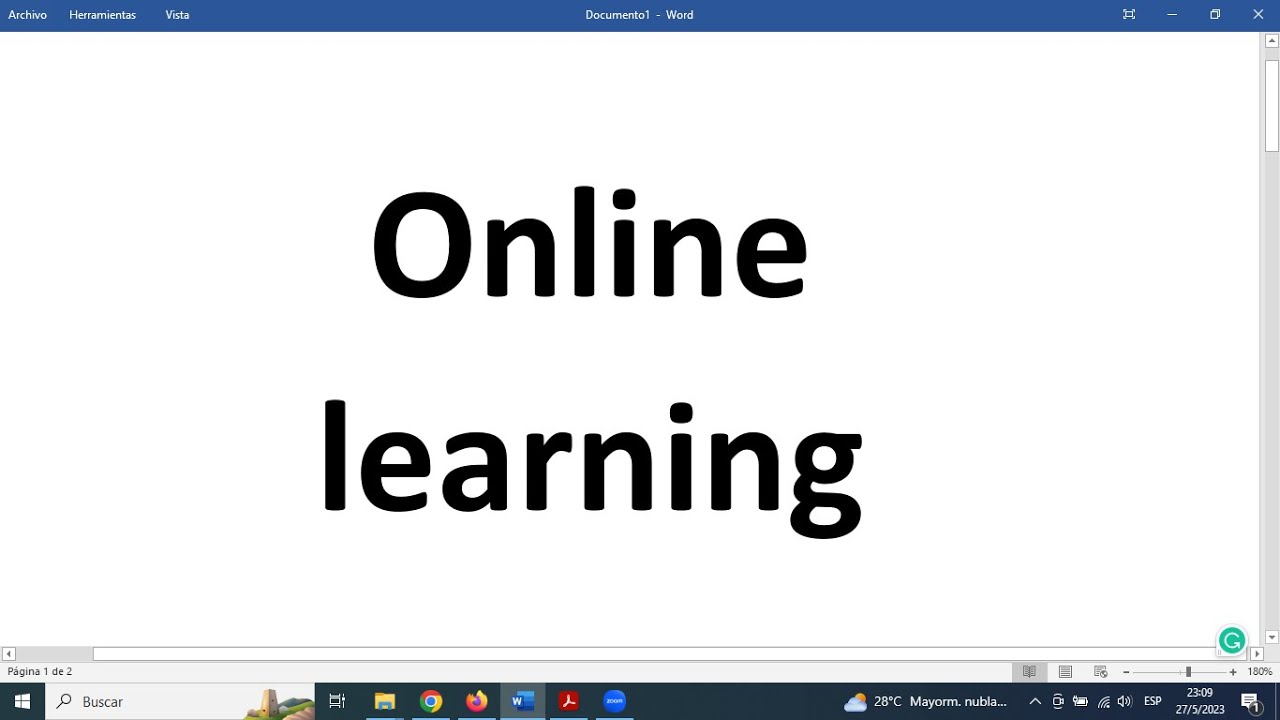 online learning - YouTube
