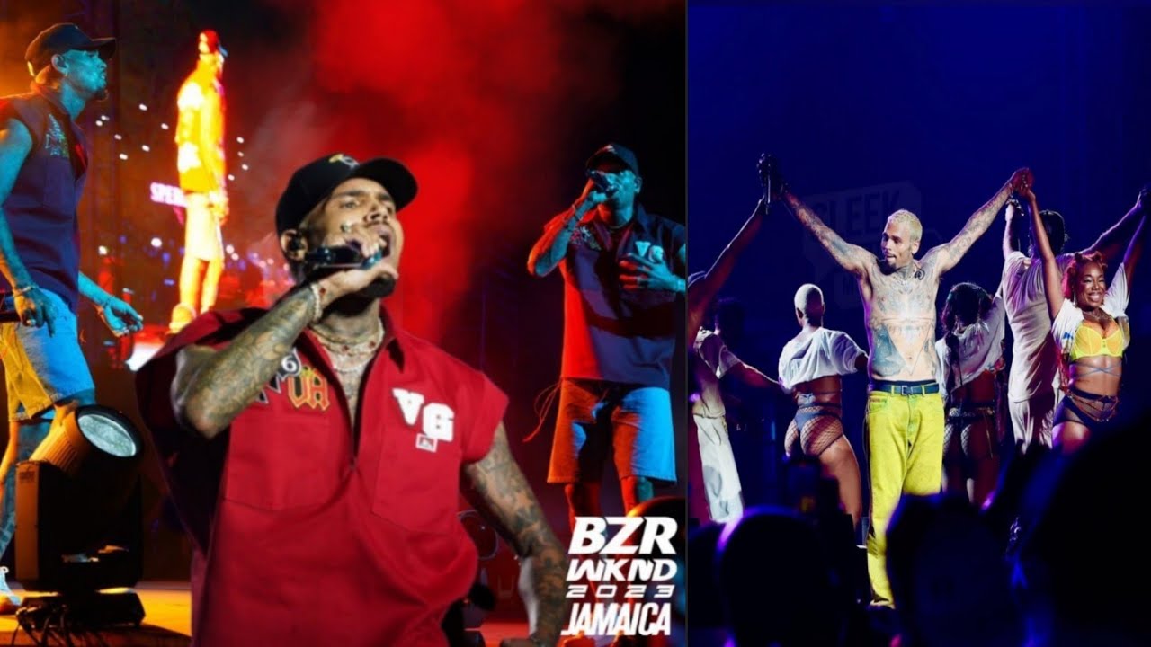 CHRIS BROWN AND FRIENDS CONCERT KINGSTON JAMAICA FULL SHOW - YouTube