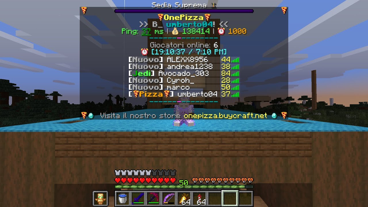 Grief server minecraft con 1000+ ore di gioco - YouTube