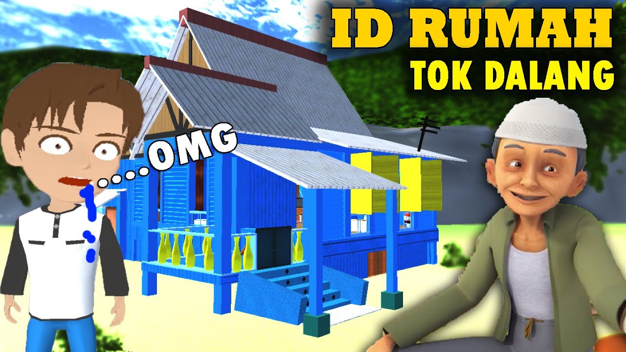 ID RUMAH TOK DALANG UPIN IPIN TAPI DI DUNIA SAKURA SCHOOL SIMULATOR ...
