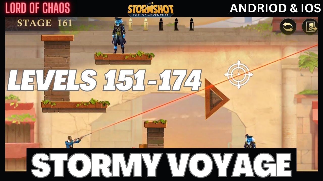 Stormshot Sharpshooter Stormy Voyage Levels 151-174 Gameplay | NEW JUNE ...