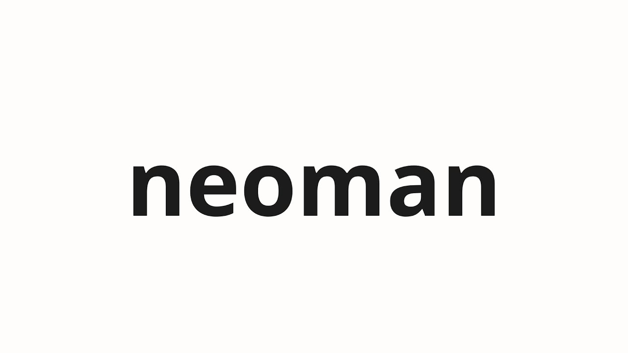 How to pronounce neoman | 너만 (only you in Korean) - YouTube