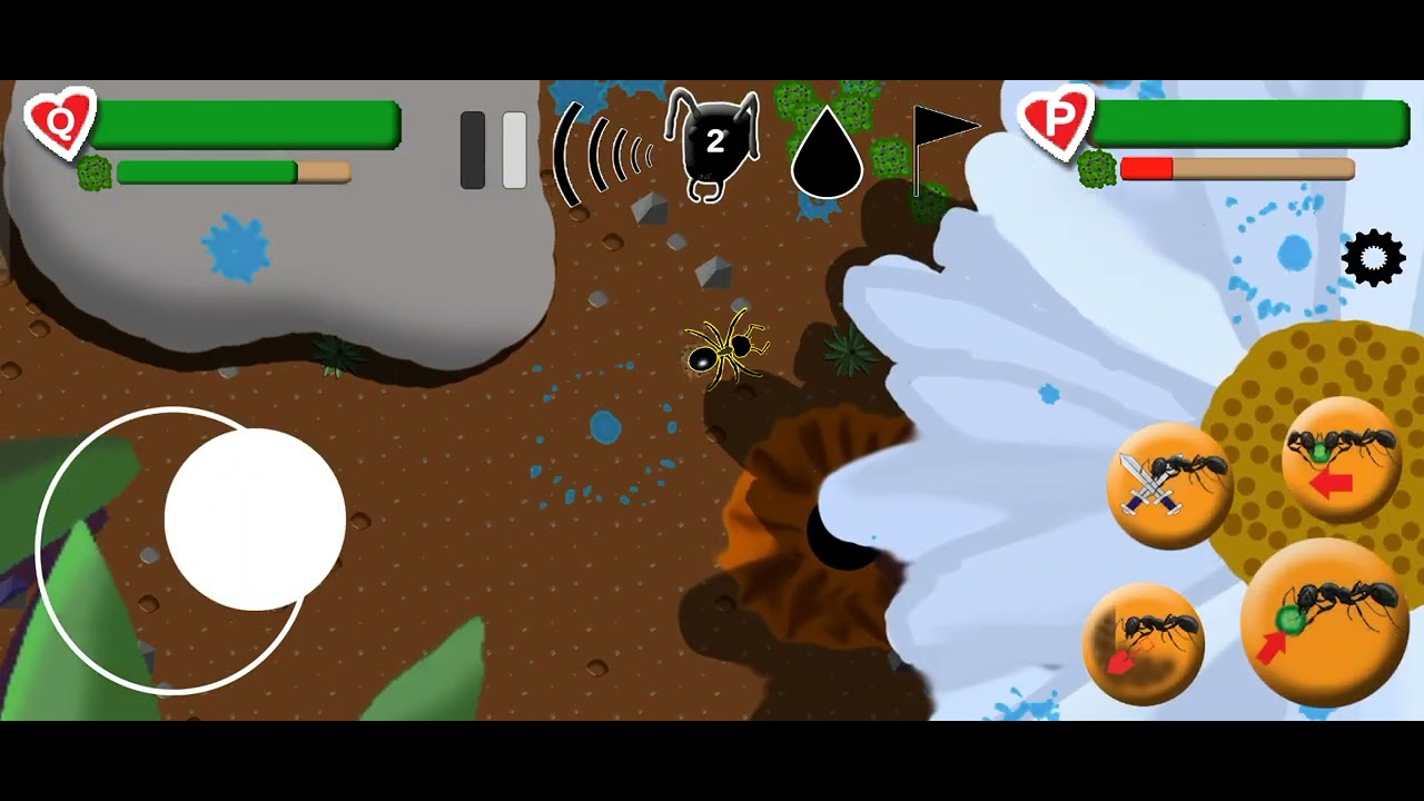 Playing Ants 2D (part1) - YouTube