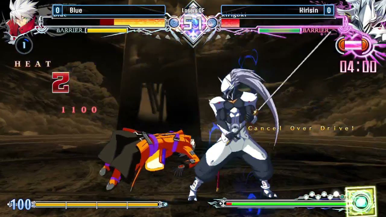 Combão de counter do Hakumen - BlazBlue Centralfiction - YouTube