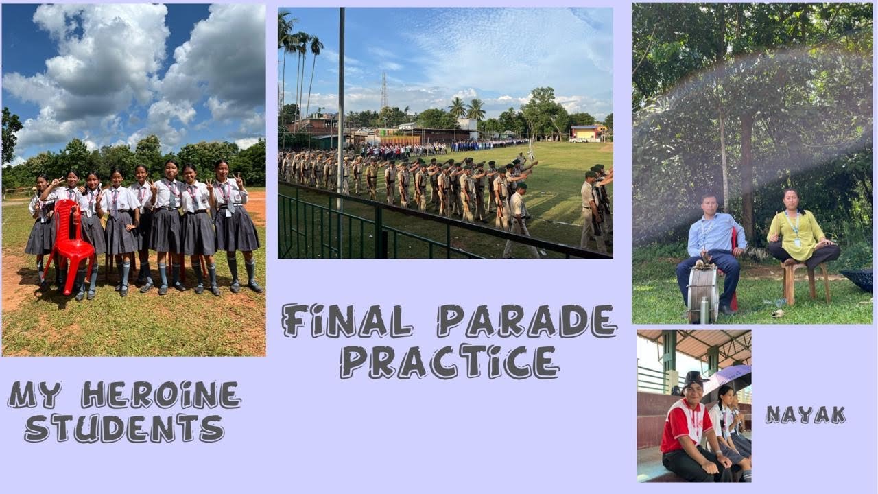 Final parade practice at charilam field |Risu’s world | - YouTube