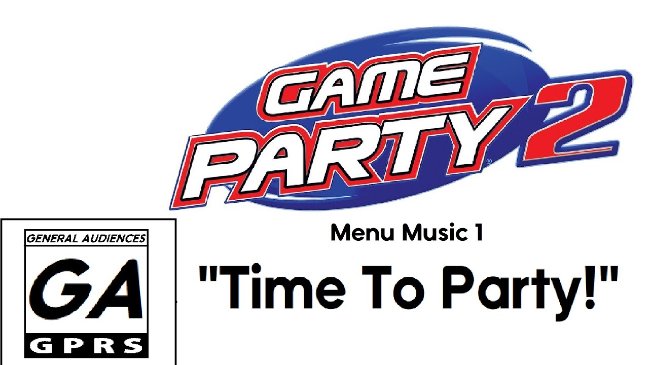 Game Party 2 - Menu Music 1 "Time To Party!" - YouTube