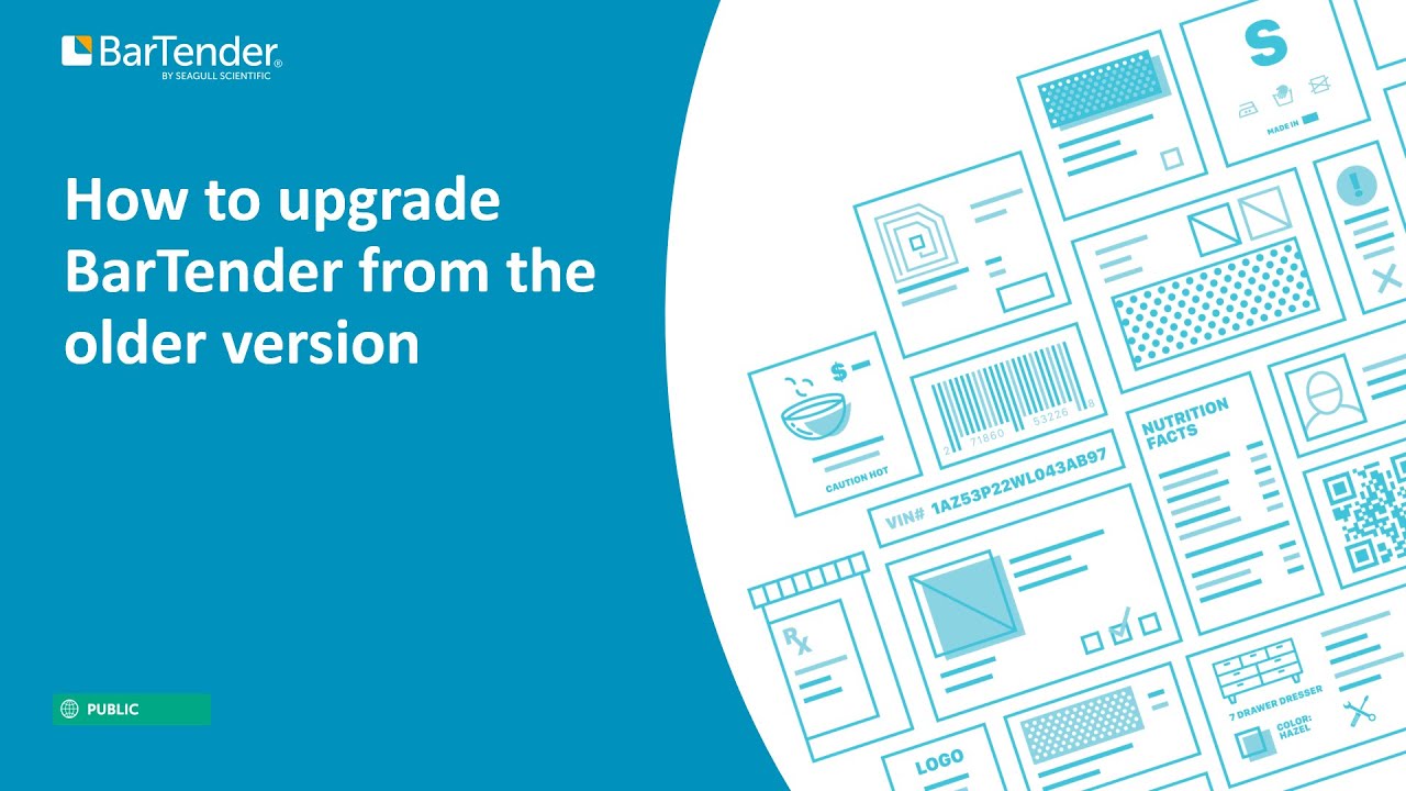 How to upgrade BarTender from the older version - YouTube