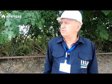 Quba rayonunun Qaraçay kəndinin qazlaşdırılması işləri sürətlə davam edir