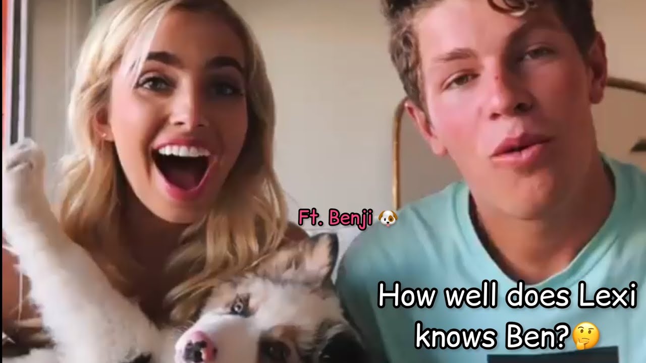 HOW WELL DOES LEXI KNOWS BEN? Ft. Benji 🐶 - YouTube