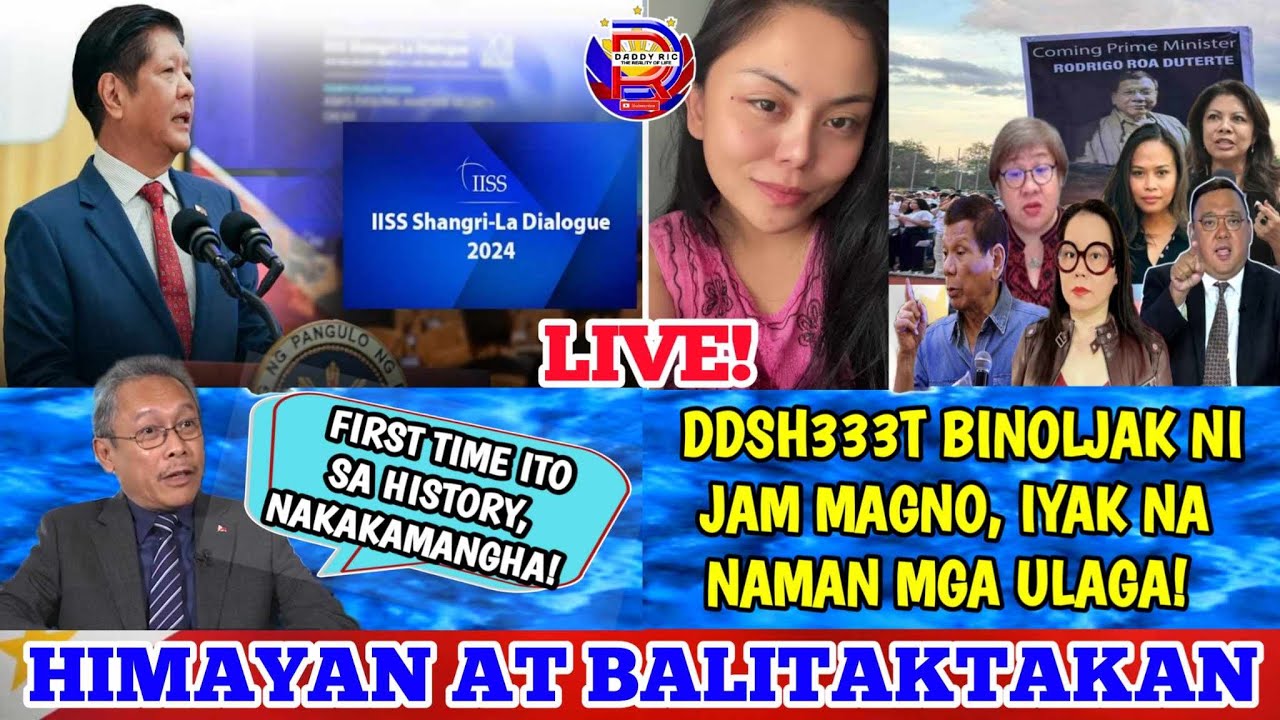 ETO NA! MARCOS JR. FIRST IN HISTORY? | JAM MAGNO BINOLJAK MGA DDSH3333T ...