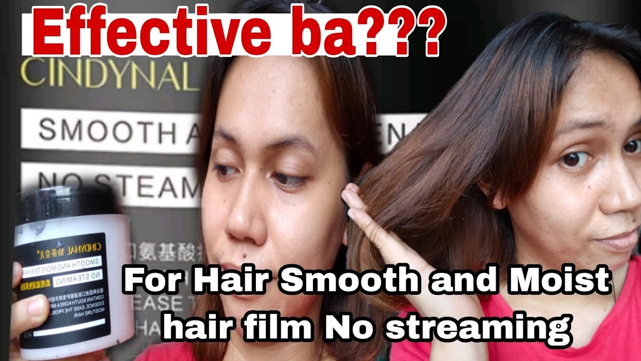 CINDYNAL FOR MOISTURIZING HAIR NO STREAMING|PRODUCT TEST AND REVIEW # ...