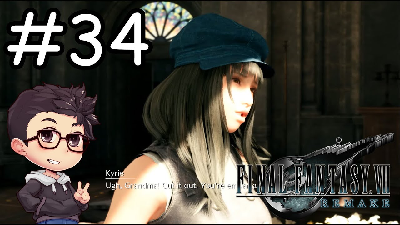 Final Fantasy VII Remake #34 - Kyrie in Trouble - YouTube