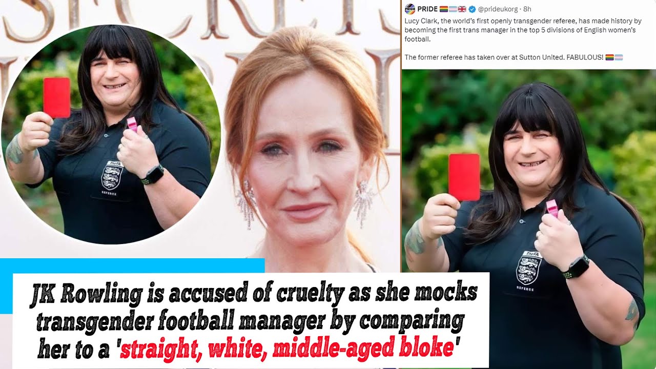 News: JK Rowling is accused of cruelty as she mocks transgender ...