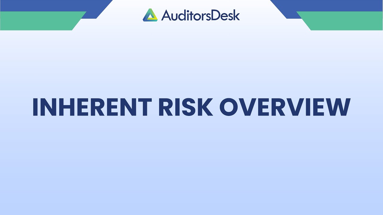 Inherent risk Overview - YouTube