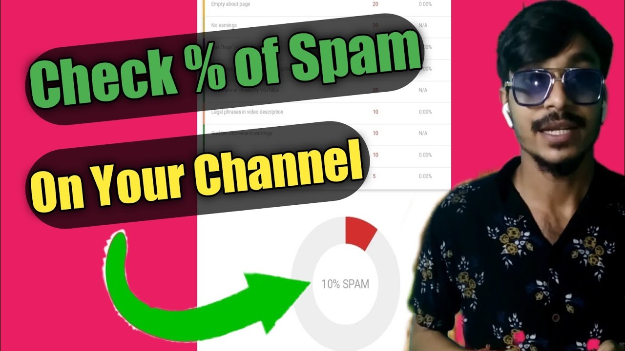How to Check Youtube Channel Spam in 2021 | Spam Youtube Channel ...