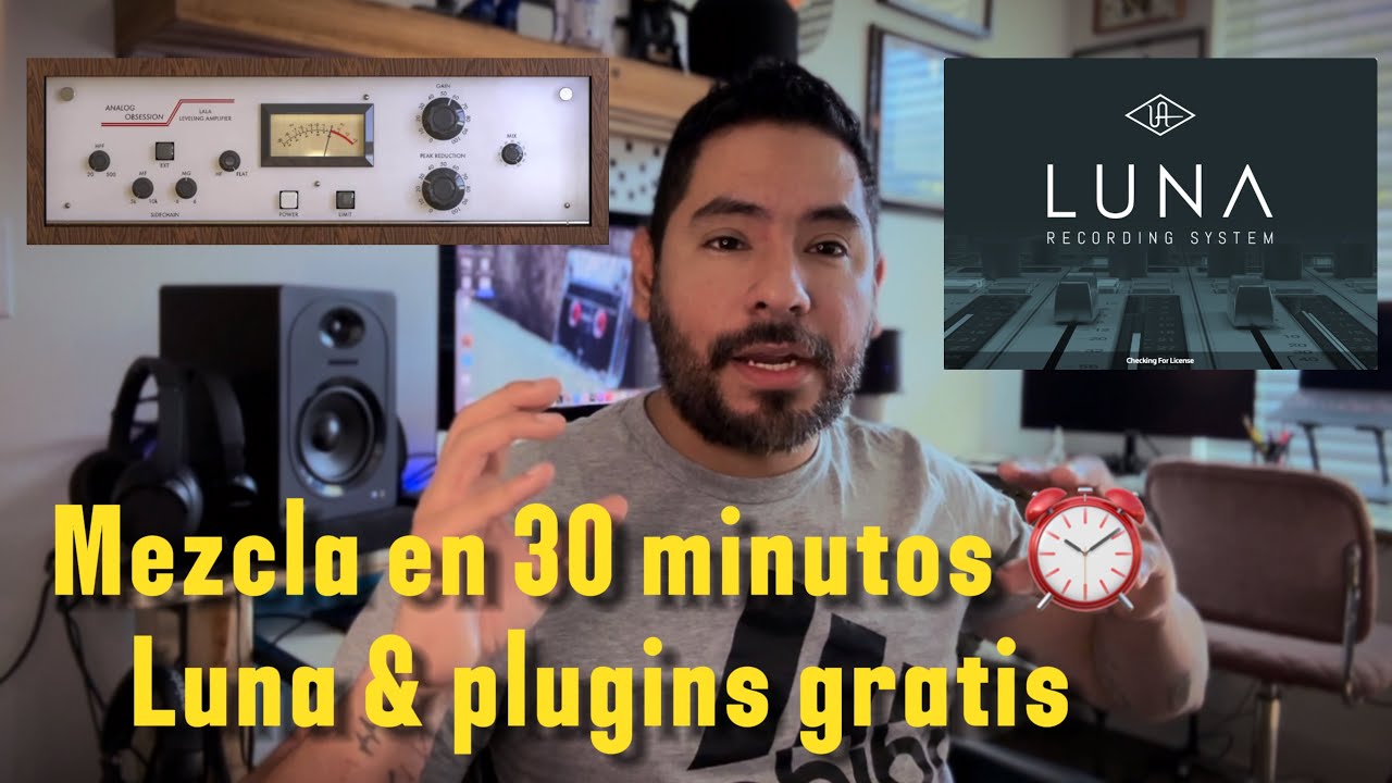Mezclar en Luna de Universal Audio / DAW / Con Plugins gratuitos / En ...