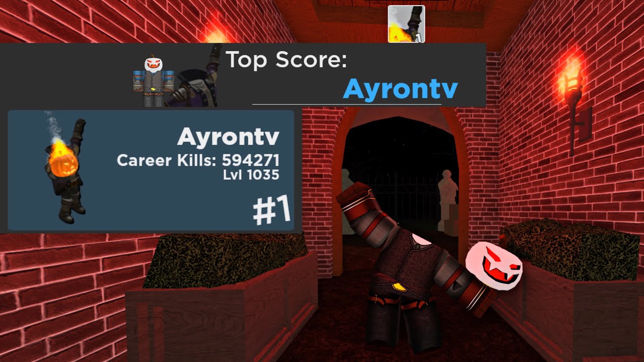 Winning with Headless Horseman Avatar in Roblox Arsenal using Horseman ...