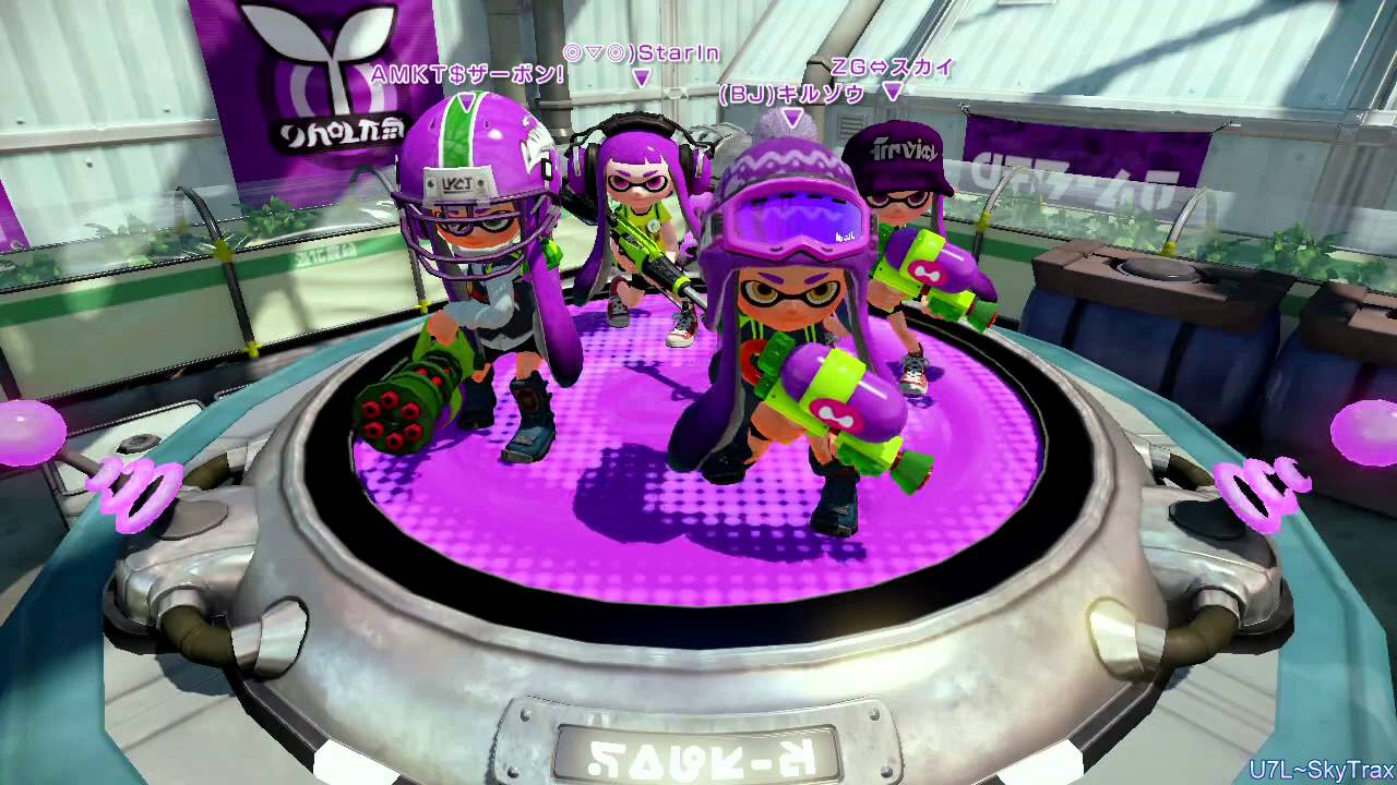 Splatoon - Part 7: Twin Squad Battle (Tentatek Splattershot) - YouTube