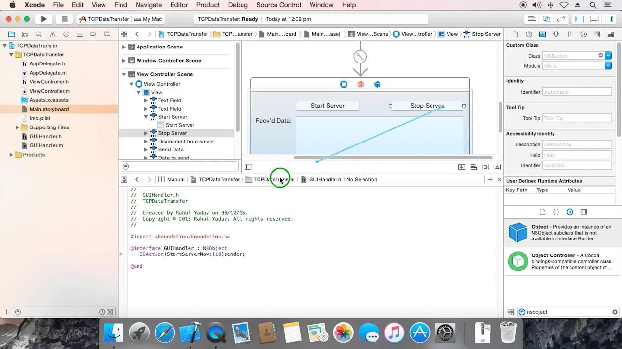 Tcp Socket Data Transfer Without Single Byte Loss Using Objective C