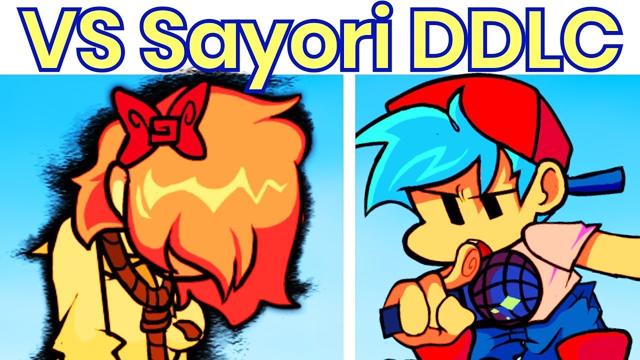 Friday Night Funkin': VS Sayori DDLC x FNF | FNF MOD - YouTube