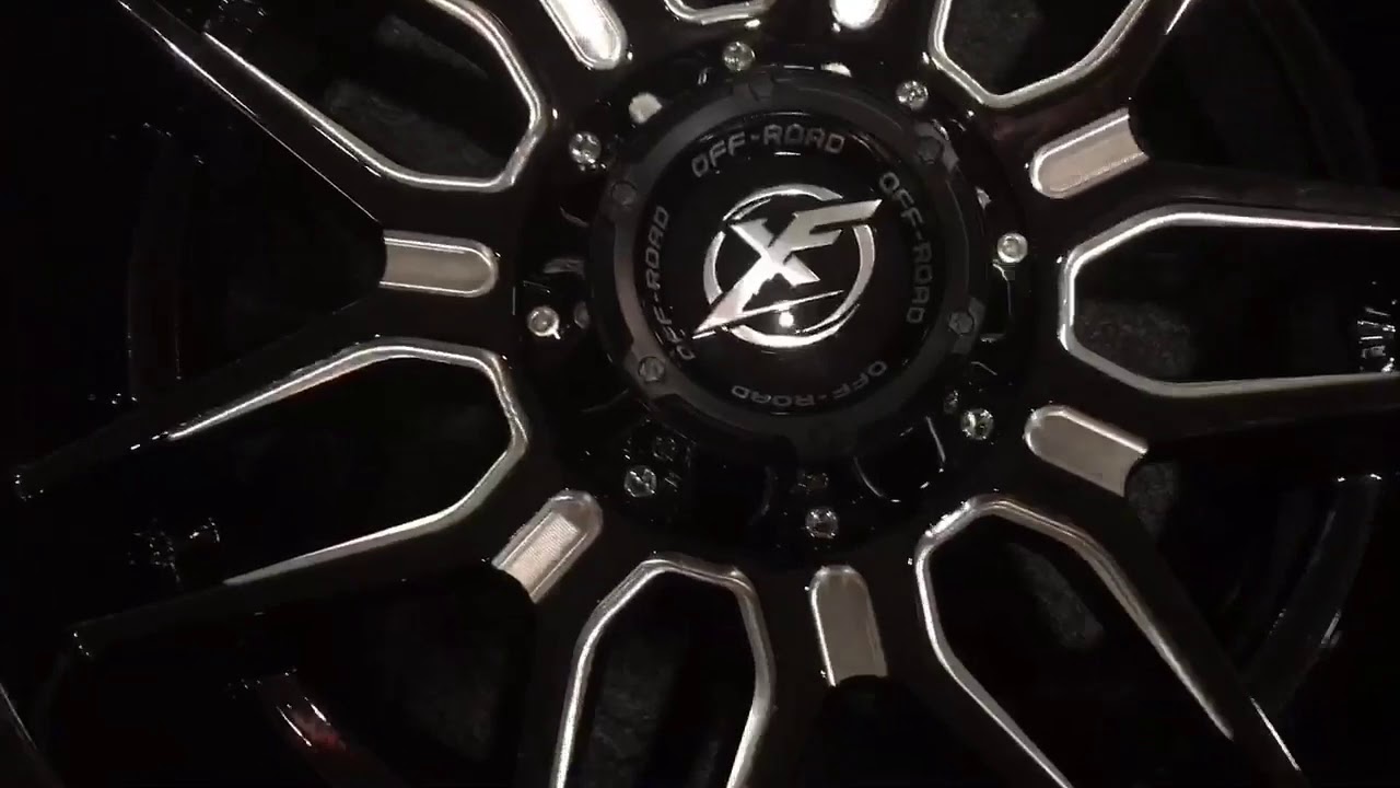 XF off road - XF222 - glossy black & Sliver - YouTube