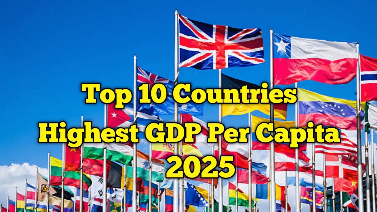 Top 10 Countries with the Highest GDP Per Capita in 2025 - YouTube